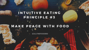 How To Make Peace With Food - Nutritionist Nashville